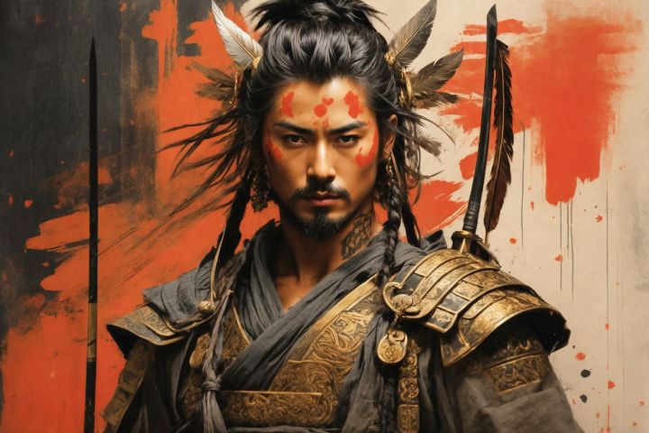 Samurai warrior - Creative Digital Art - Digital Art & AI, Ethnic, Cultural, & Tribal, Asian ...