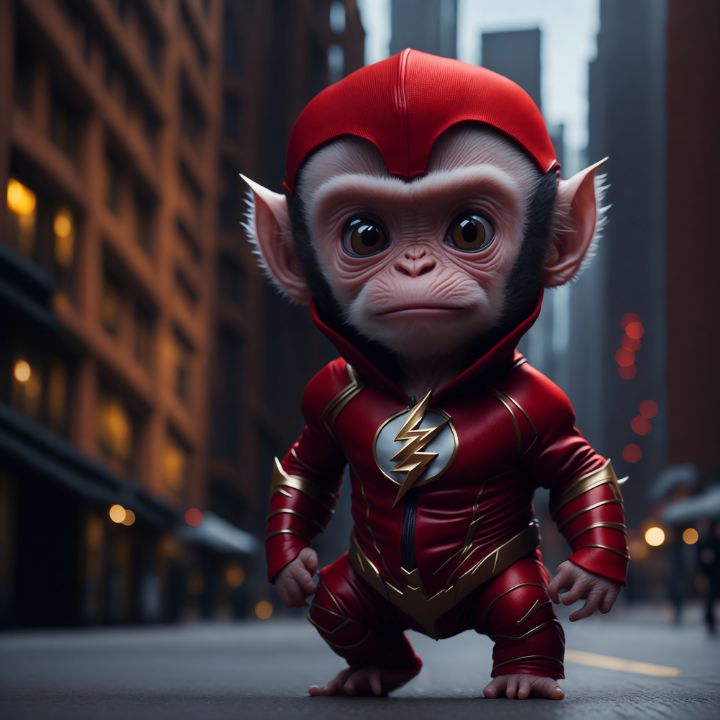 Cool monkey superhero - Creative Digital Art - Digital Art, Fantasy ...
