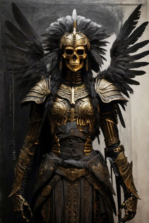 Skeleton warrior - Creative Digital Art - Digital Art & AI, Fantasy ...