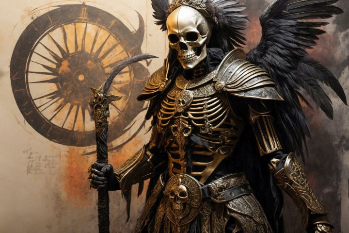 Skeleton warrior - Creative Digital Art - Digital Art, Fantasy ...
