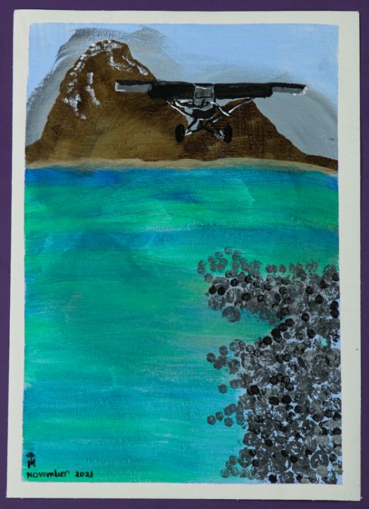 First flight - LMELEV8 - Paintings & Prints, Abstract, Landscape - ArtPal