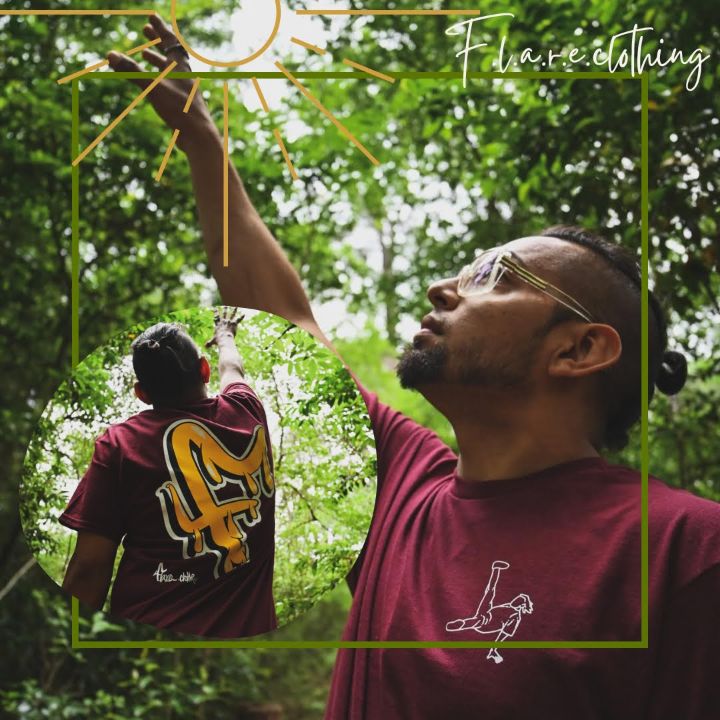 Flare Drip Maroon shirt - f.l.a.r.e.clothing - Textile & Apparel ...