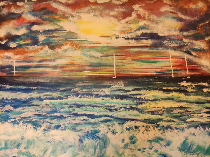 Windy Waters - Anna s Art's Originals (AASO).. - Paintings & Prints ...