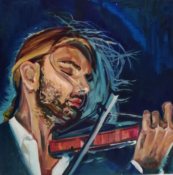 Violinist - Boryana Borisova - Drawings & Illustration, People ...