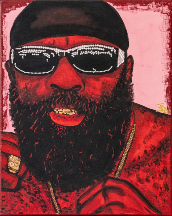 Kimbo Slice - JoZartT1111 - Paintings & Prints, People & Figures ...