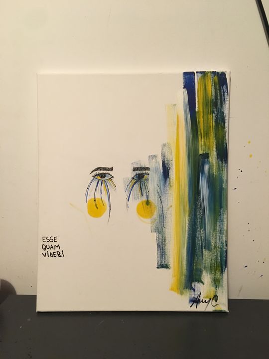 EQV - Enachi Catalina - Paintings & Prints, Abstract, Figurative - ArtPal