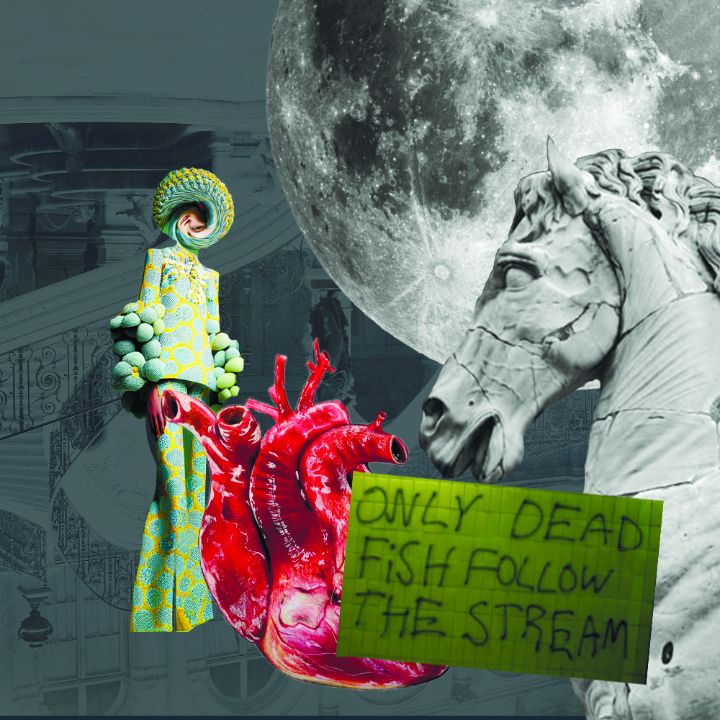 Hopeless fashion - Aura collages - Digital Art & AI, Abstract, Collage ...