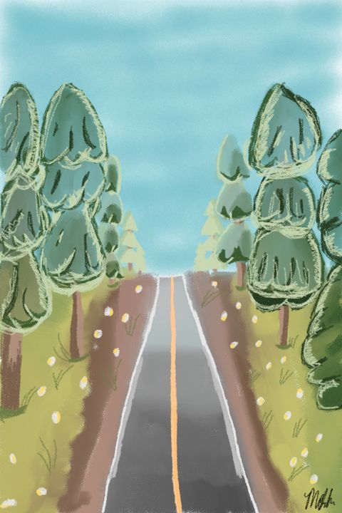Road Trip - Monet Graham (IndigoGamer MiMi) - Digital Art & AI ...
