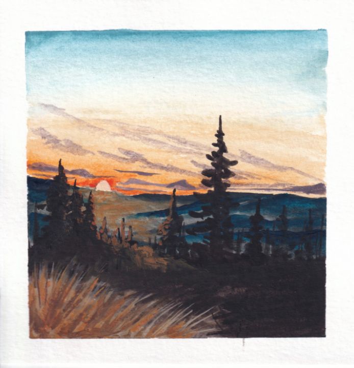 Mountain Wind Art - Paintings & Prints