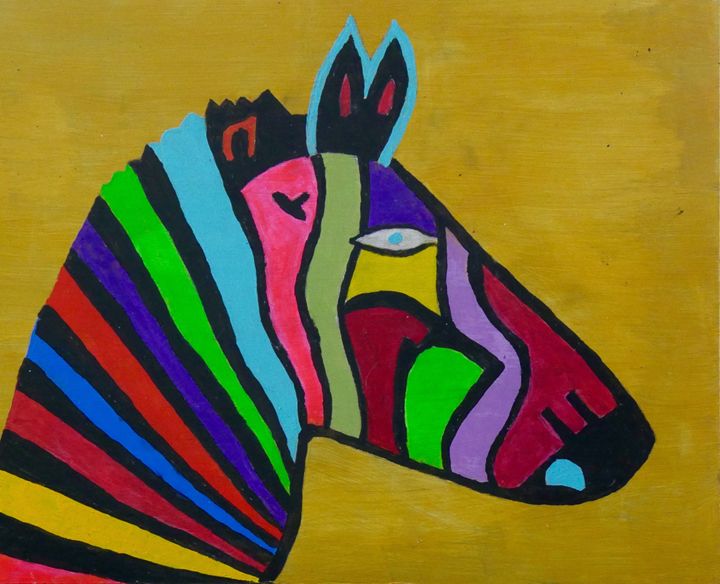 Zebra - Peter Rowe - Paintings & Prints, Animals, Birds, & Fish, Horses ...