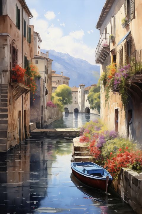Beautiful And Amazing Landscape 17 - AdorableArt - Paintings & Prints ...