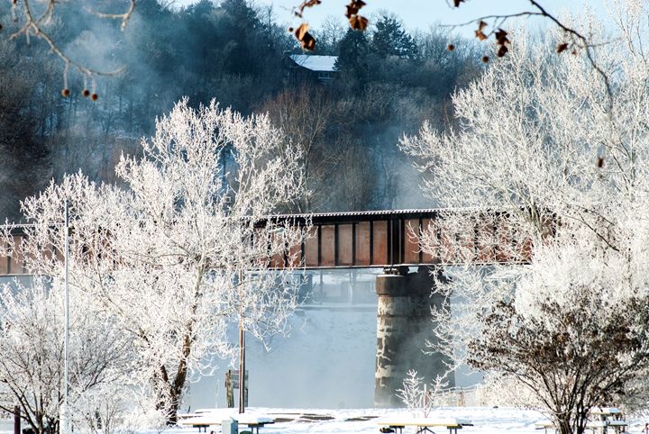 Frosted Trestle - Persinger Creations - Photography, Landscapes ...