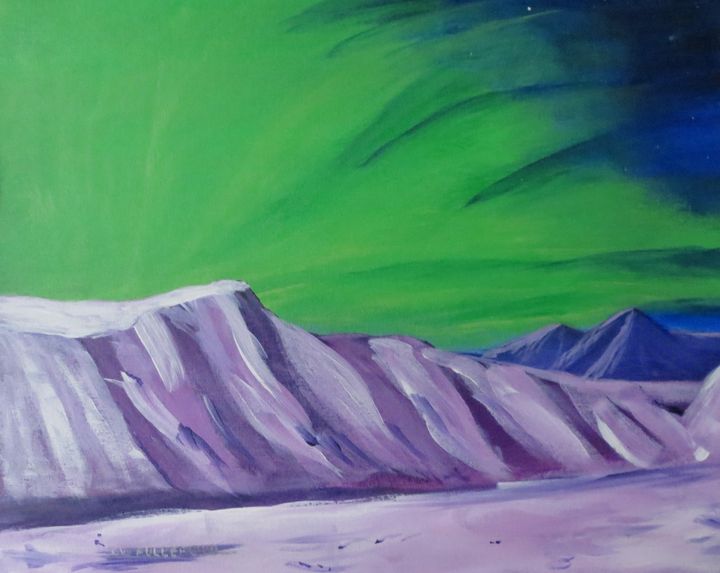 Magnetic Night - John W Fuller - Paintings & Prints, Landscapes ...