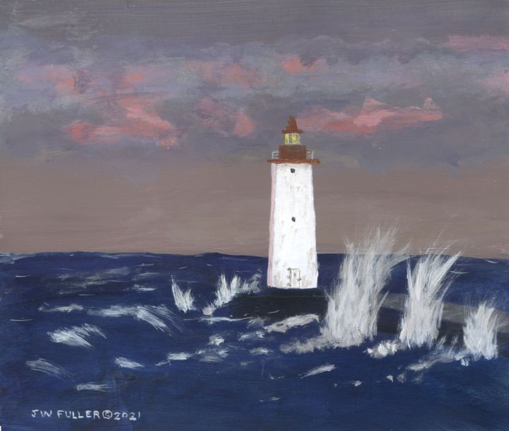 #145 Lonely Duty - John W Fuller - Paintings & Prints, Landscapes ...
