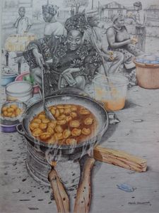 T.strokes by Olamide - Drawings & Illustration