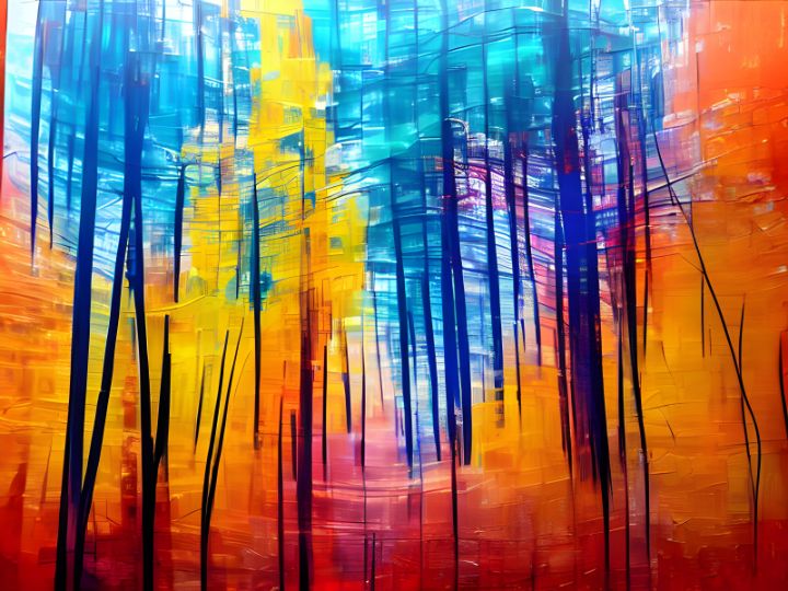 Shift - Jason Long - Digital Art & AI, Landscapes & Nature, Forests ...