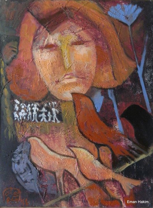 The DAME - 10 - Eman Hakim Art and Paintings - Paintings & Prints ...