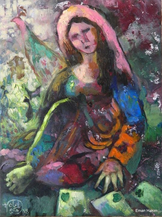 The DAME - 5 - Eman Hakim Art and Paintings - Paintings & Prints ...