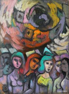 Eman Hakim Art and Paintings - Paintings & Prints