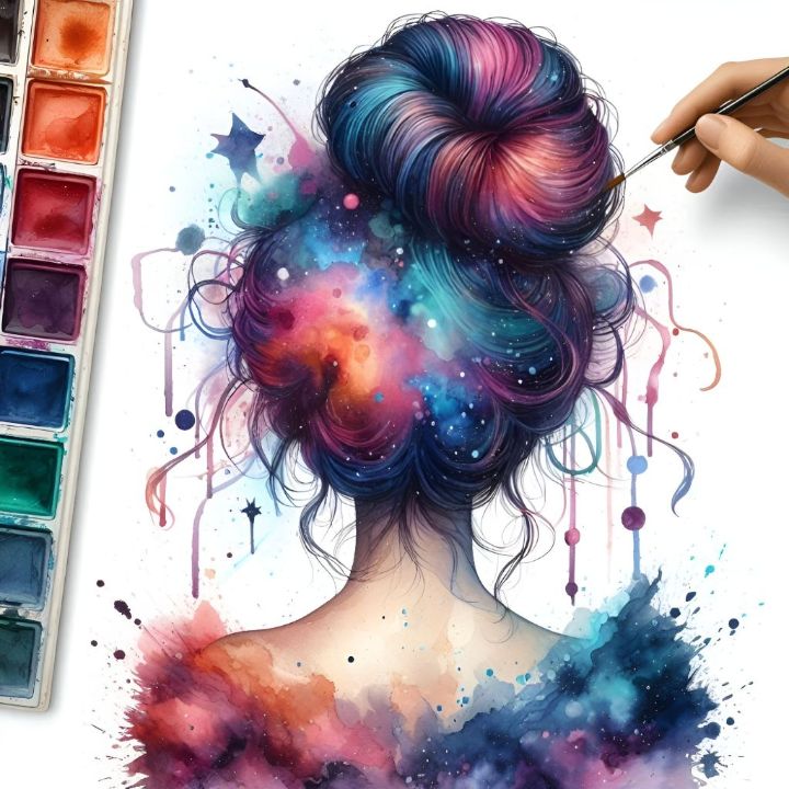 Cosmic Creativity - Amroart - Digital Art & AI, Childrens Art, Other ...