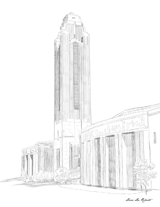 Will Rogers Arena - Art by Lissa - Digital Art & AI, Buildings ...