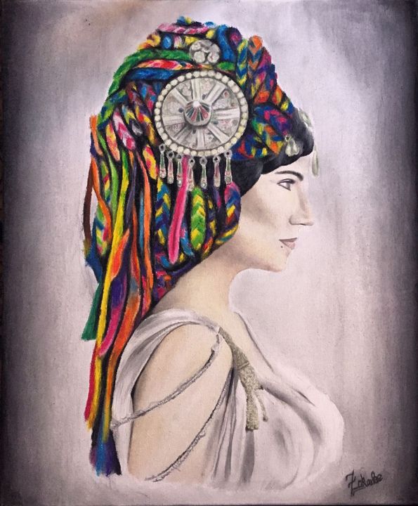 oum - zakariart - Paintings & Prints, Ethnic, Cultural, & Tribal ...