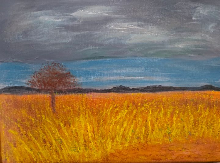 Savanna - Michael Cordier - Paintings & Prints, Landscapes & Nature ...