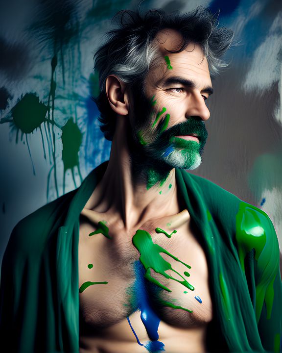 Men of Colour #4 - The Essence of Man - Digital Art & AI, People ...