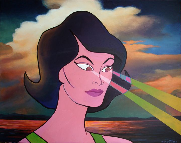 Woman of the Future - Prints by Geoff Greene - Paintings & Prints ...