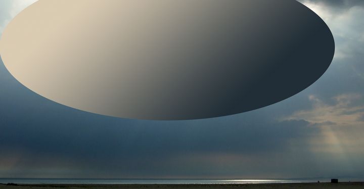 Saucer Painting #21 - Prints by Geoff Greene - Paintings & Prints ...