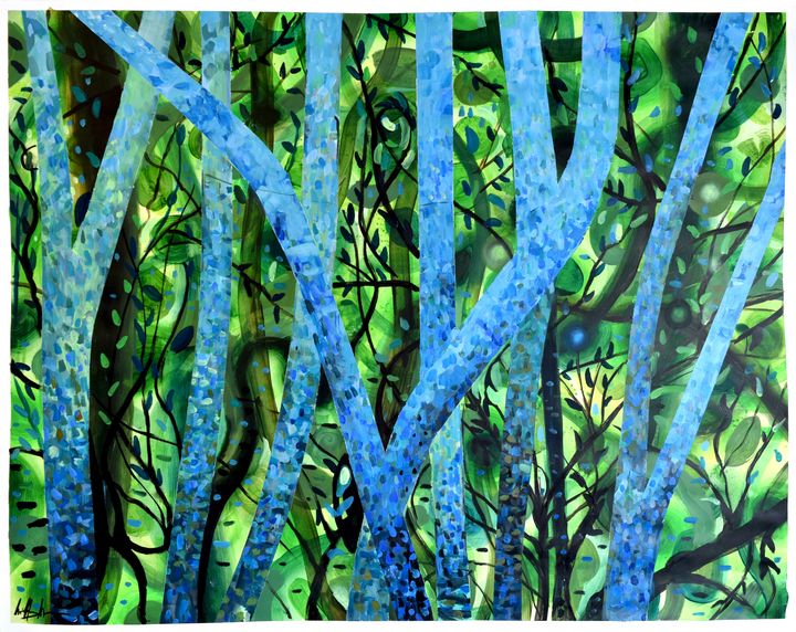 Summertree Fantasia - Prints by Geoff Greene - Paintings & Prints ...