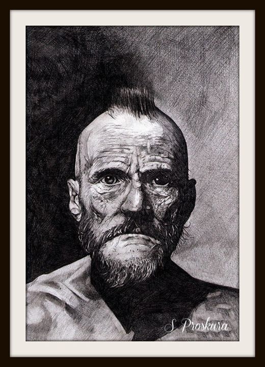 Hells Angel - proskura-art - Paintings & Prints, People & Figures ...