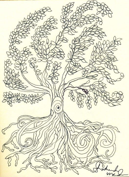 Tree - Shoshanah's Art - Drawings & Illustration, Flowers, Plants ...