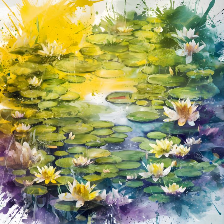 Nature's Symphony - Upfeel - Digital Art & AI, Flowers, Plants, & Trees ...
