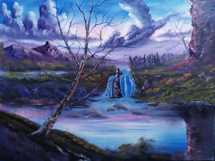 The Fall - Kevin Nunn's Art Gallery - Paintings & Prints, Landscapes ...