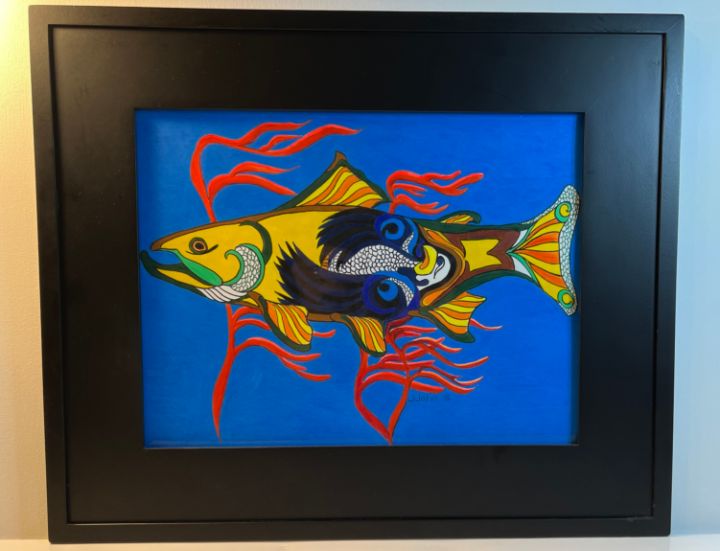 Celtic Fish - Synergistic Design - Drawings & Illustration, Animals ... Celtic Fish - Synergistic Design - Drawings & Illustration, Animals ...