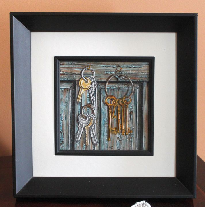 "Keys" - Brickyard Studios - Paintings & Prints, Still Life, Other ...