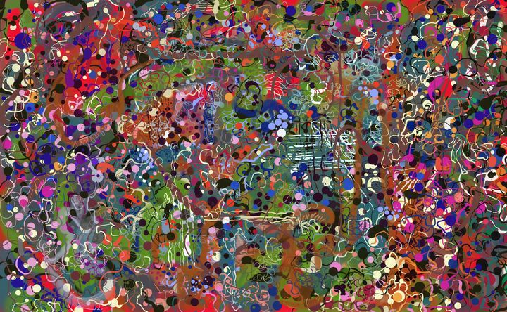 Abstract 018 - works by Richard Hart - Digital Art & AI, Abstract ...