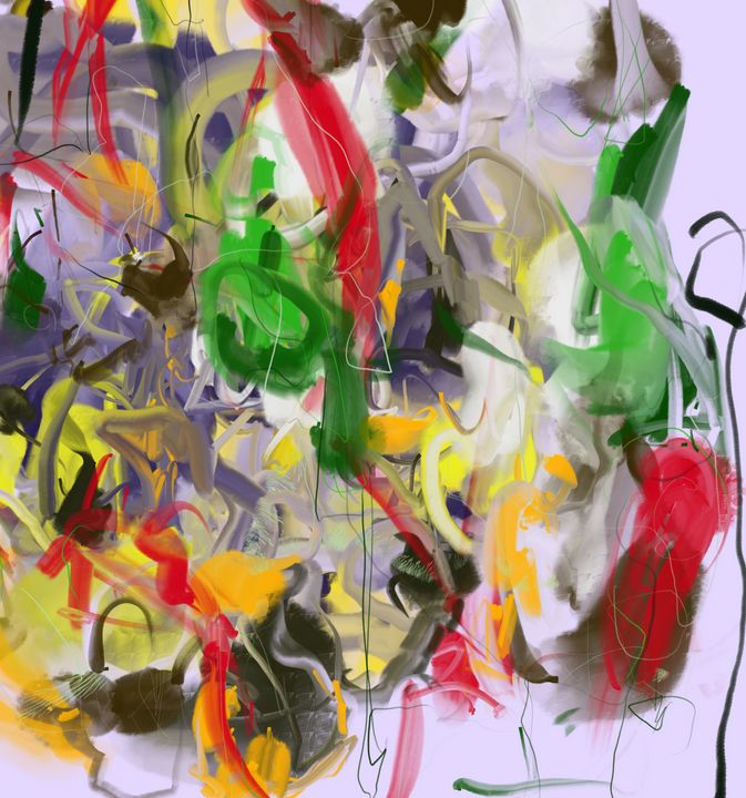 Abstract 041 - works by Richard Hart - Digital Art & AI, Abstract ...