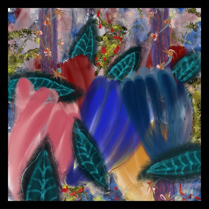 Abstract 032 - works by Richard Hart - Digital Art & AI, Flowers ...