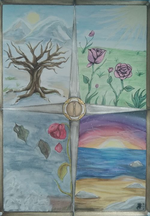 Les quatre saisons - R.A. - Drawings & Illustration, Landscapes ...