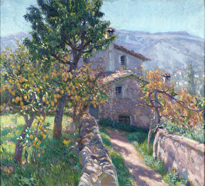 Baldomer Gili i Roig~Ermita de munta - Old master image - Paintings ...