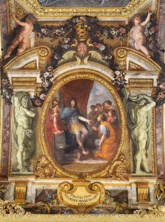 Charles Le Brown ~Protection of Art, - Old master image - Paintings ...