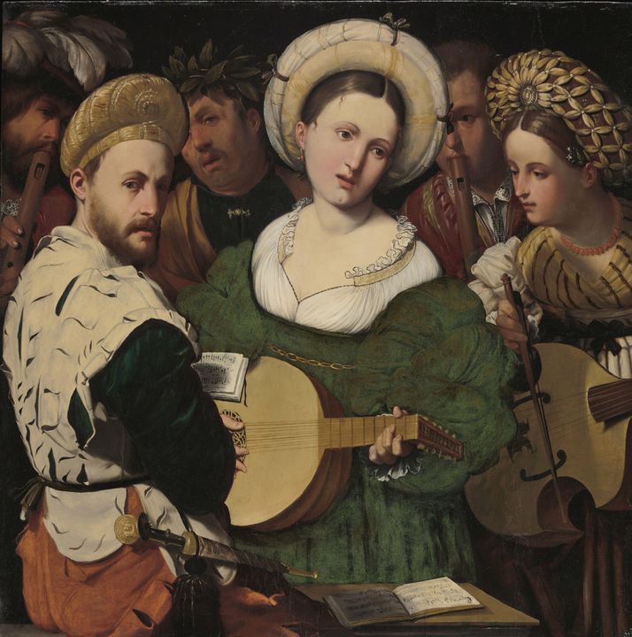 Callisto Piazza~Musical Group - Old master image - Paintings & Prints ...