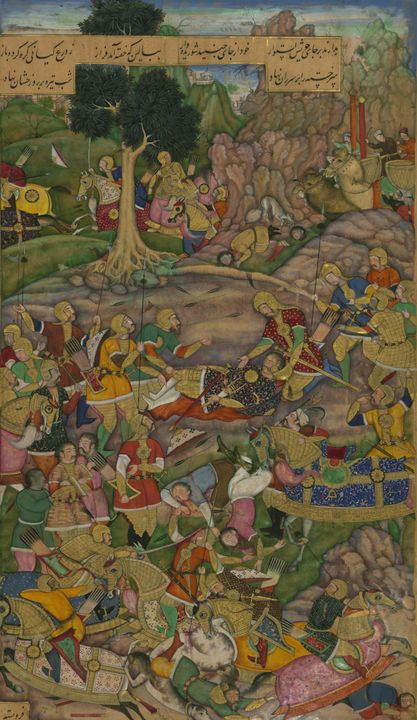 Abd Al-Rahim 'ambarin Qalam~The Deat - Old master image - Paintings ...