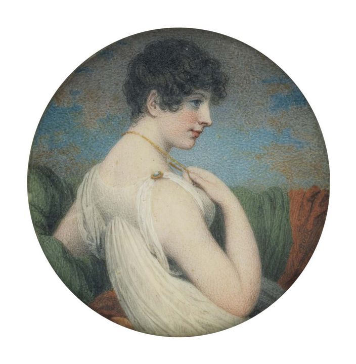 Adam Buck~Portrait of a Woman - Old master image - Paintings & Prints ...