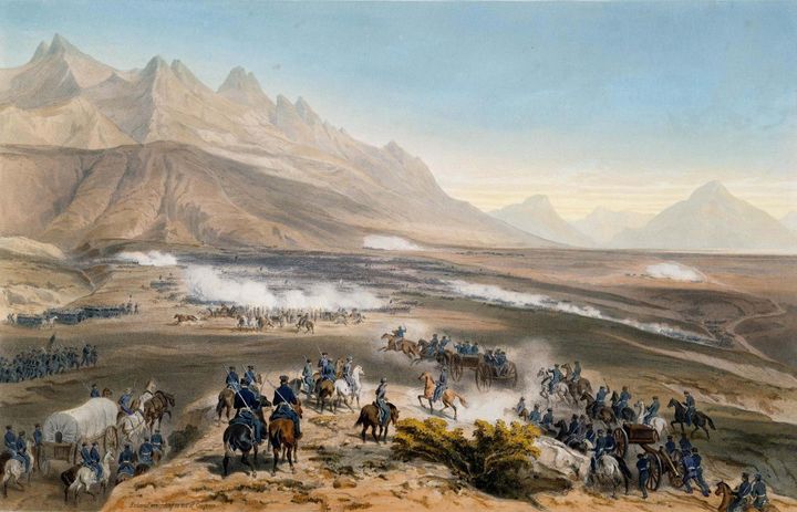 Adolphe Jean-Baptiste Bayot~Battle o - Old master image - Paintings ...
