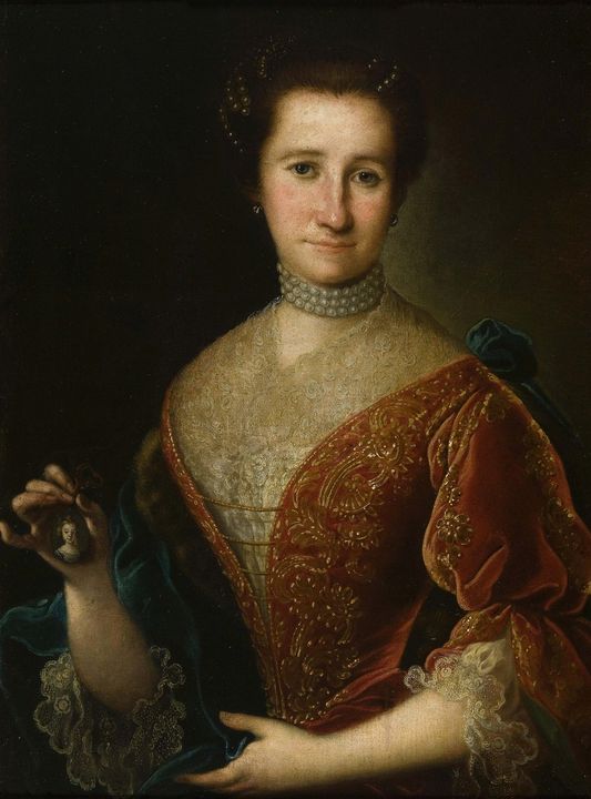 Anónimo europeo~Retrato de María Ant - Old master image - Paintings ...