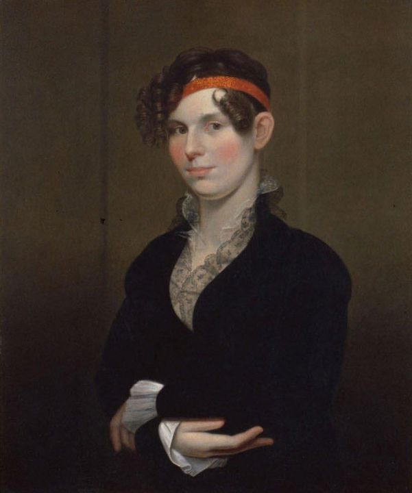 Cephas Thompson~Portrait of Eliza Ni - Old master image - Paintings ...