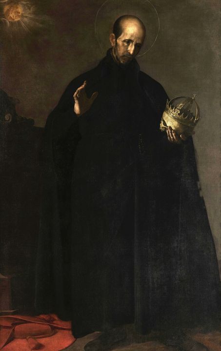 Alonzo Cano~Saint Francis of Borja - Old master image - Paintings ...